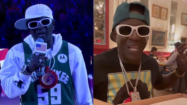 Flavor Flav: "Unfortunately, his mic was on": Flavor Flav National ...
