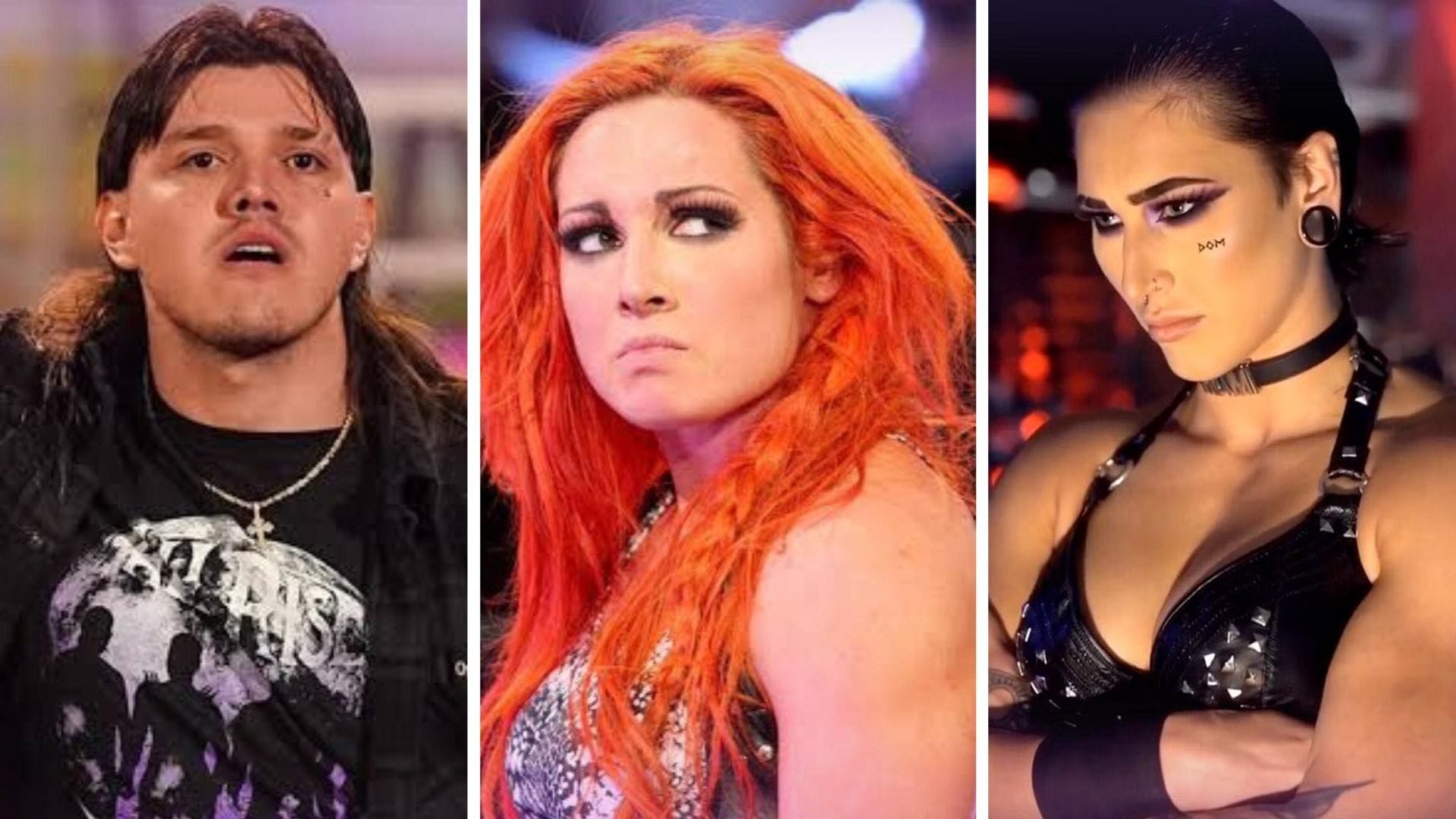 Rhea Ripley has a message for Dominik Mysterio and Becky Lynch ahead of major title matches