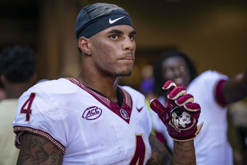 Jim Harbaugh: Keon Coleman draws fan attention with his peeing meme for ...