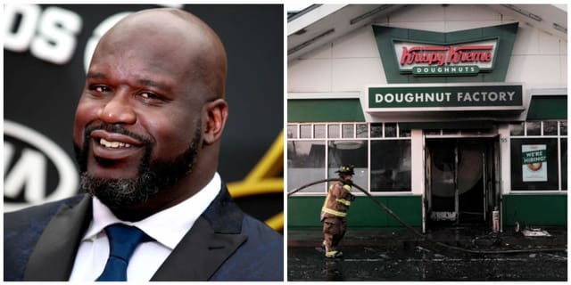 Once toasted in 2021, Shaquille O'Neal's 4,000-square-foot Krispy Kreme ...