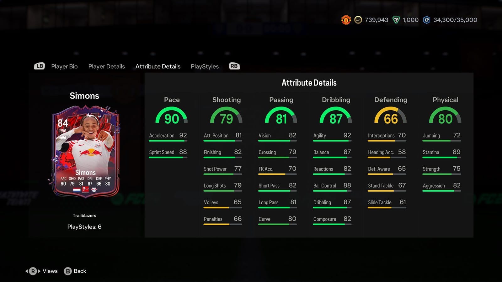 EA FC 24 Xavi Simons Trailblazers SBC: How to unlock the special card?