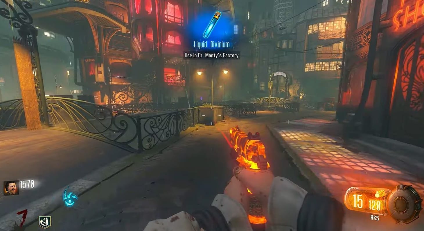 Can I get lots of liquid divinium in Black Ops 3?