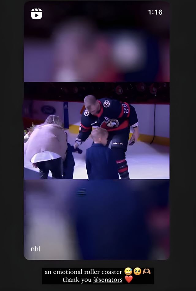 Claude Giroux's wife Ryanne emotional on husband's 1000th career-point ...