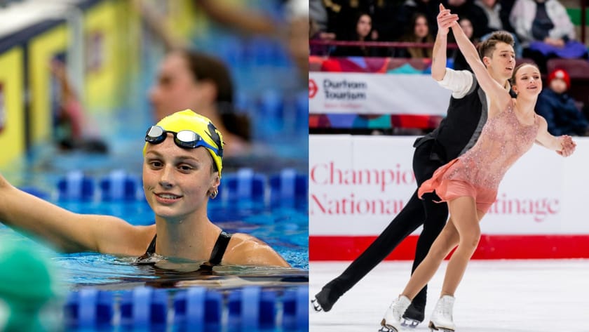 Summer McIntosh sends her best wishes to sister Brooke and her skating ...