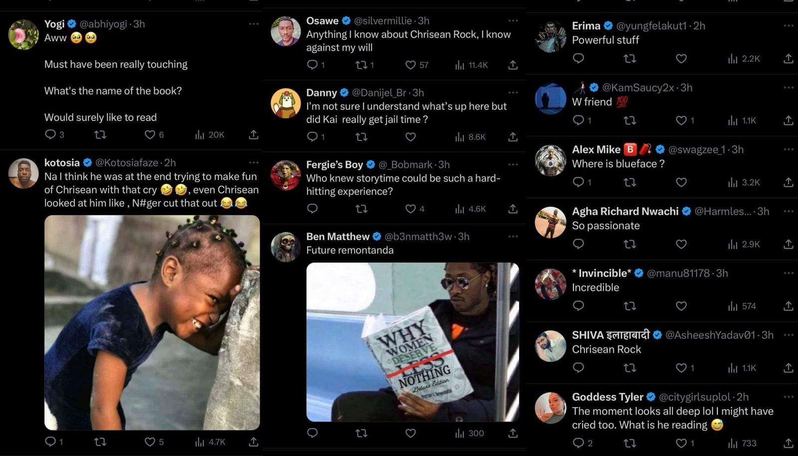 “Chrisean crying really speaks volumes” - Fans react as Chrisean Rock bursts into tears after ...