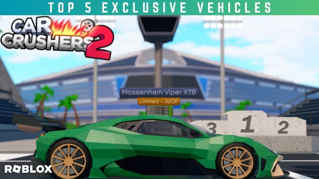 Every race in Roblox Car Crushers 2