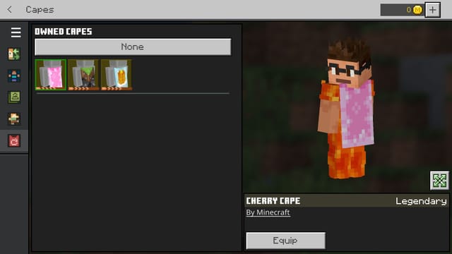 How to claim the new cherry blossom cape in Minecraft?