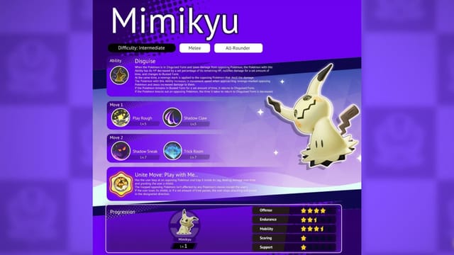 Is Mimikyu worth it in Pokemon Unite?