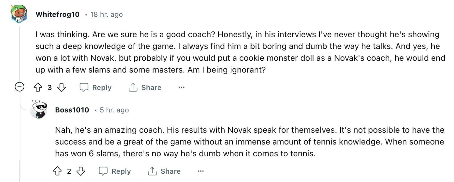 "Only fitting Boris Becker comes on board to train mini-Novak Djokovic" - Tennis fans react to ...