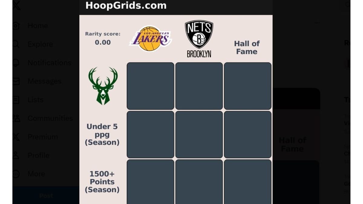 NBA HoopGrids answers for October 10: All answers and hints for ...