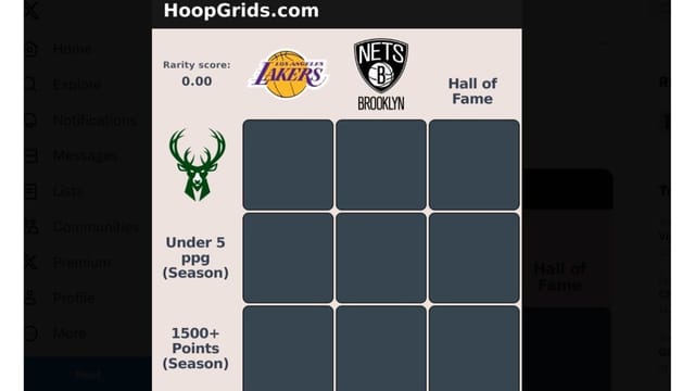 NBA HoopGrids answers for October 10: All answers and hints for ...