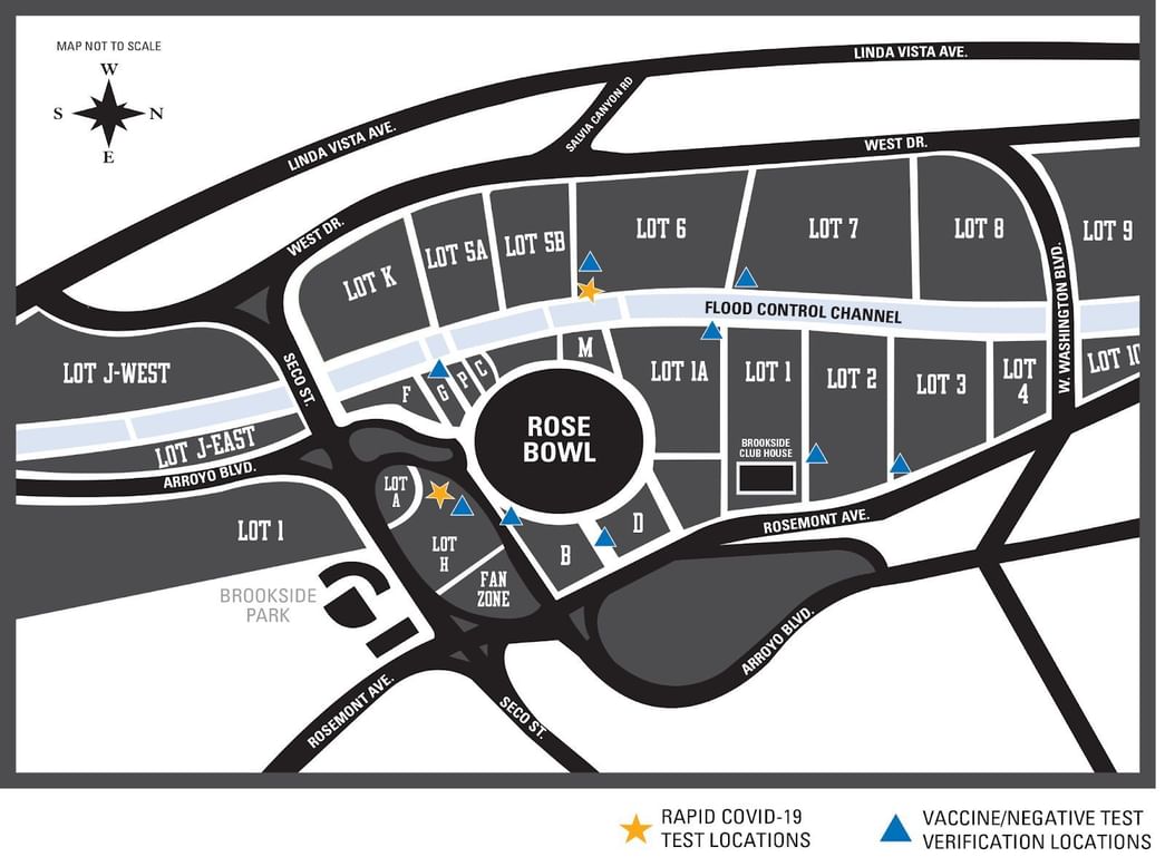 What is Rose Bowl Stadium Capacity?