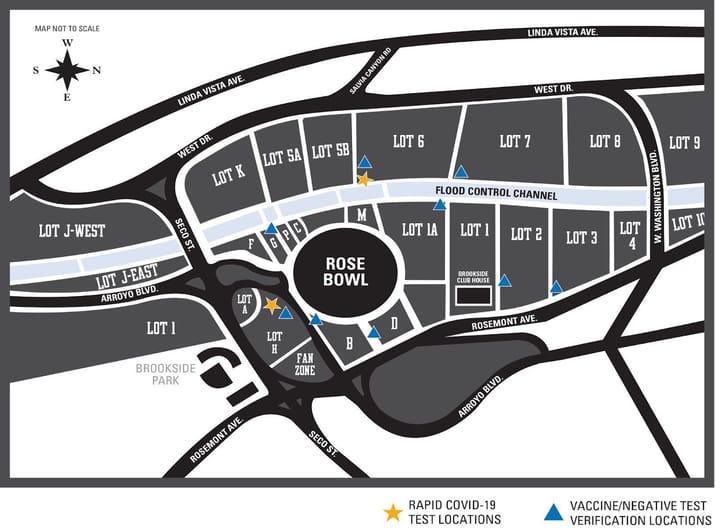 What is Rose Bowl Stadium Capacity?