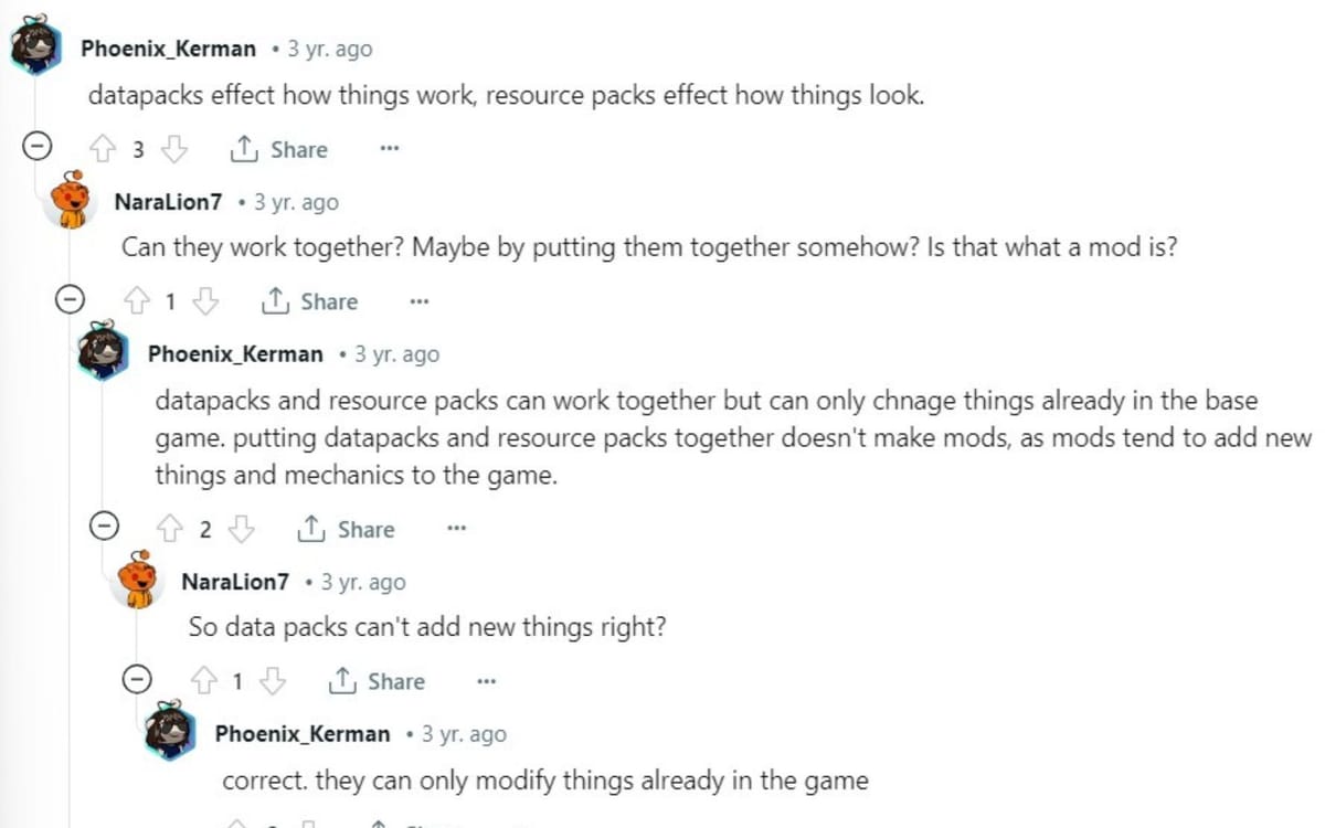Minecraft data pack vs resource pack: What's the difference?