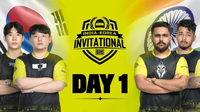 BGMI India vs Korea Invitational Day 1: Teams, schedule, map order, and ...