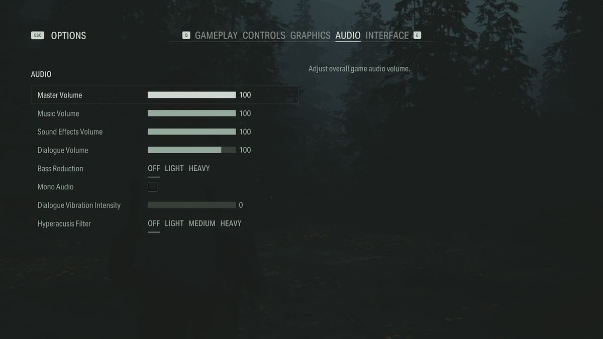 Alan Wake 2 accessibility settings explored