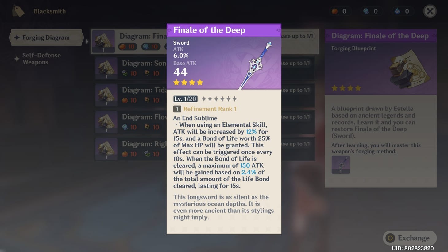 Best characters for every Fontaine craftable weapon in Genshin Impact