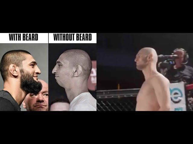 Khamzat Chimaev with no beard: Is the viral photo real? Here's how ...