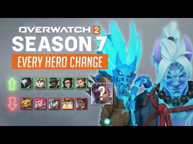All hero changes in Overwatch 2 (OW2) Season 7 Rise of Darkness: Orisa ...