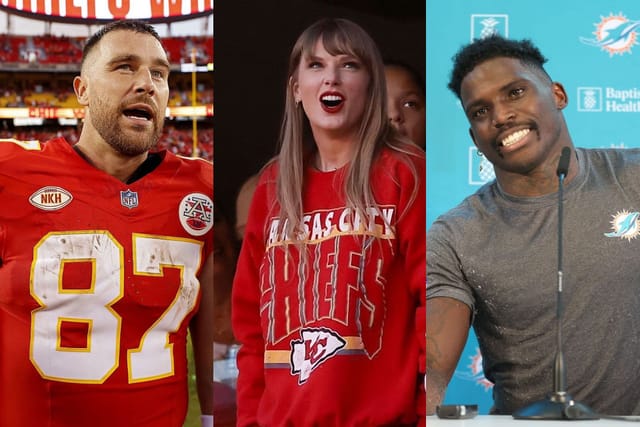 Tyreek Hill shies away from question about Taylor Swift ahead of matchup with Travis Kelce ...