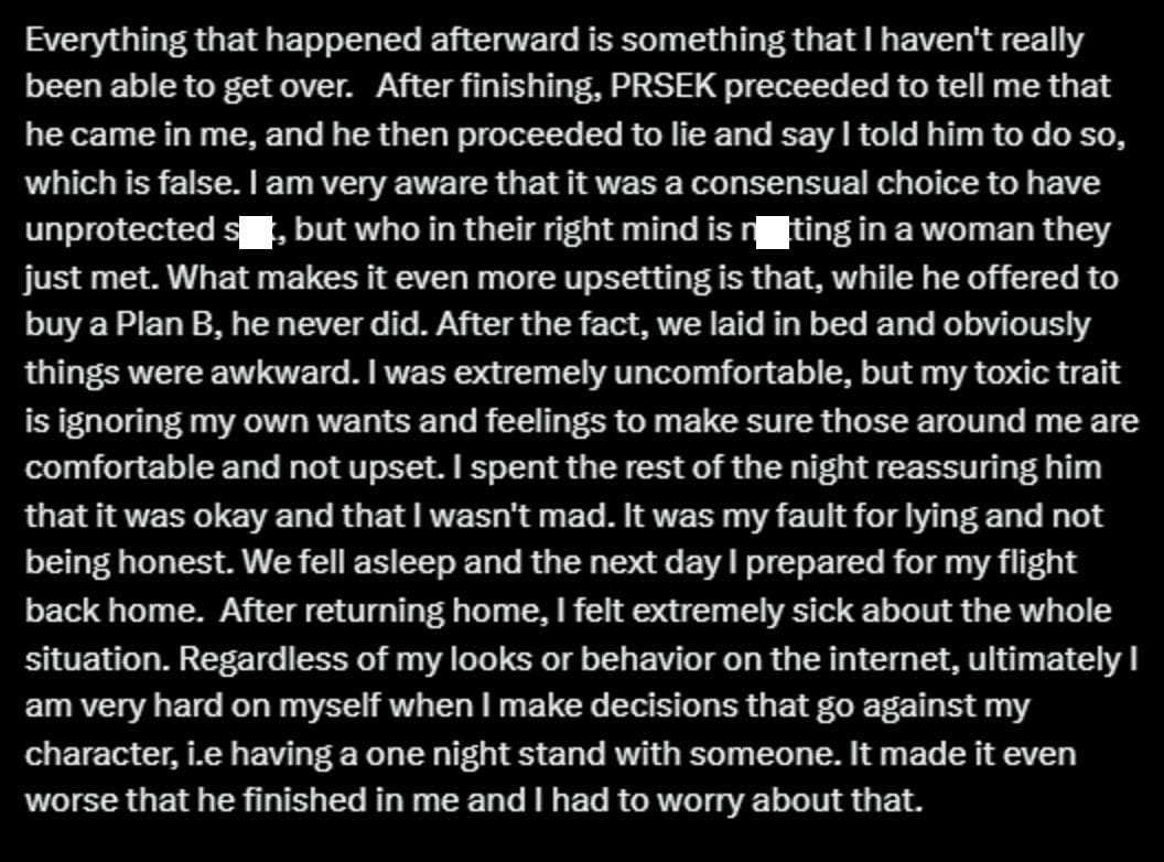 “Extremely disgusting”: Kick streamer accuses xQc's friend PRSEK of ...