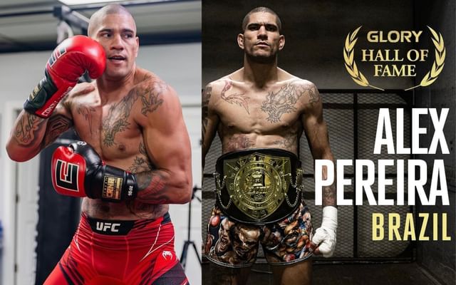 UFC title challenger Alex Pereira becomes third fighter in history to ...