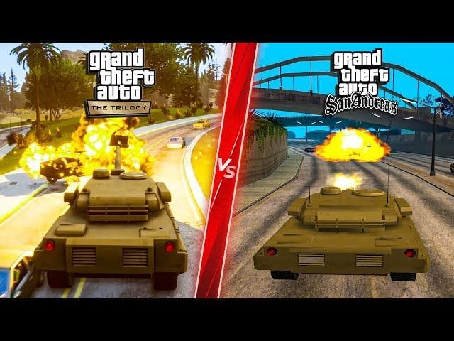 5 significant differences between the OG GTA San Andreas and its ...