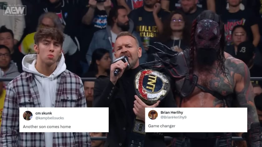 AEW has given away the identity of Christian Cage's third son ...