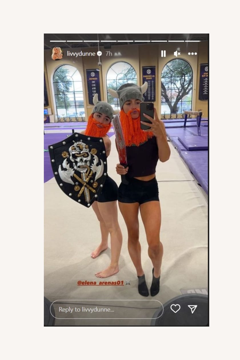 In Photos: LSU gymnast Olivia Dunne's 'Mother of Dragons' Halloween ...