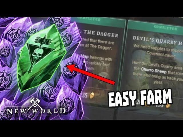 5 ways to level up quickly in New World