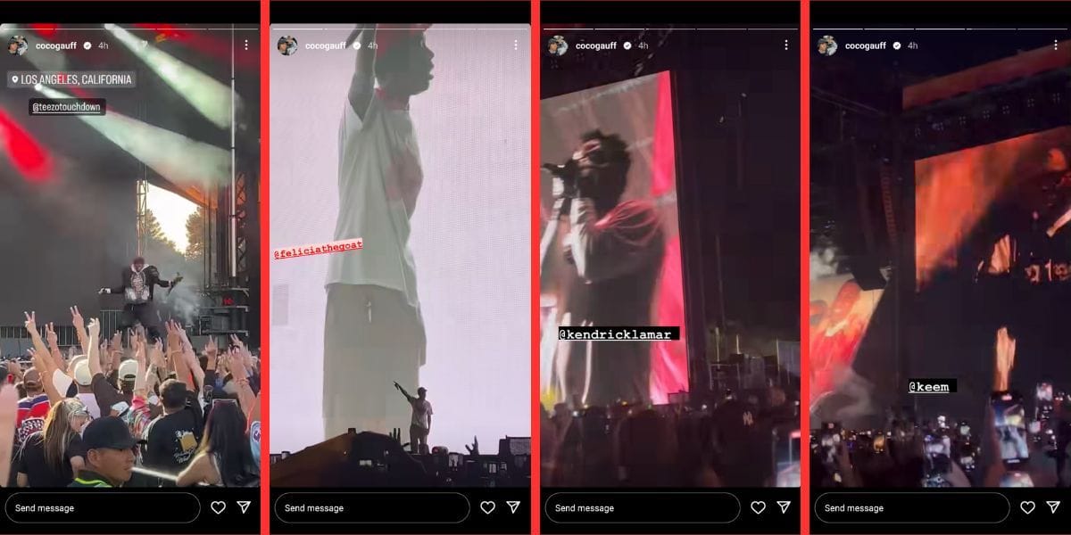 Coco Gauff embraces off-season with musical extravaganza at the 2023 ...