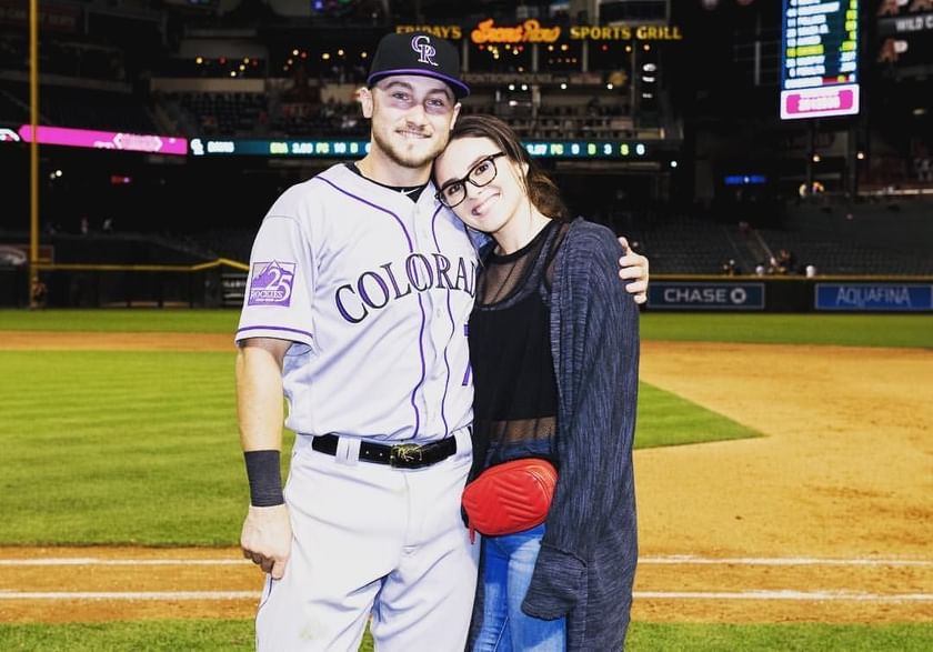 Who is Garrett Hampson's Wife?