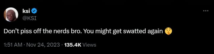 "You might get swatted again": KSI shuts down IShowSpeed after latter tries to troll him for ...