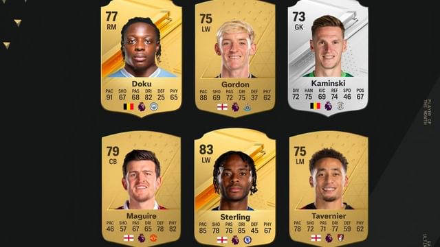 EA FC 24 Premier League POTM SBC (November): All nominees announced