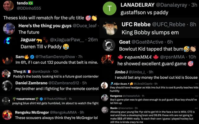 "These kids will rematch for the UFC title" - Internet explodes as ...