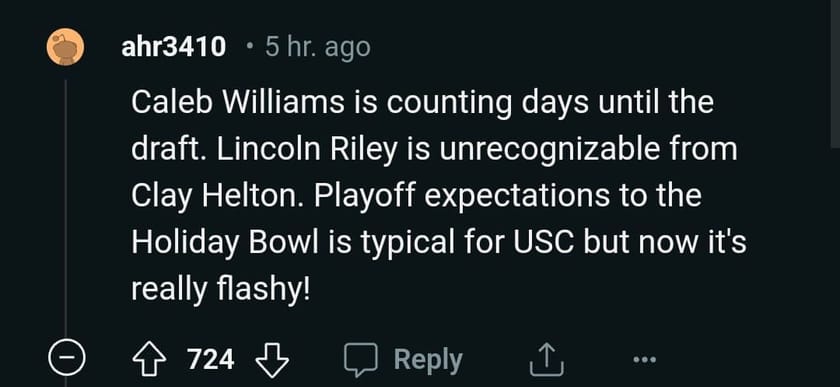 CFB fans troll Caleb Williams led USC after another disappointing loss ...