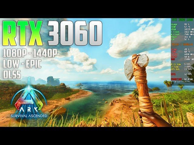 Best Ark: Survival Ascended graphics settings for Nvidia RTX 3060 and ...