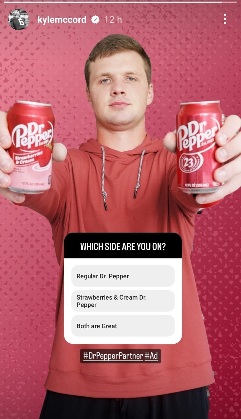 After USC's Caleb Williams, Ohio State Buckeyes’ QB Kyle McCord collabs with Dr. Pepper