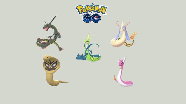 All shiny Snake Pokemon in Pokemon GO, ranked
