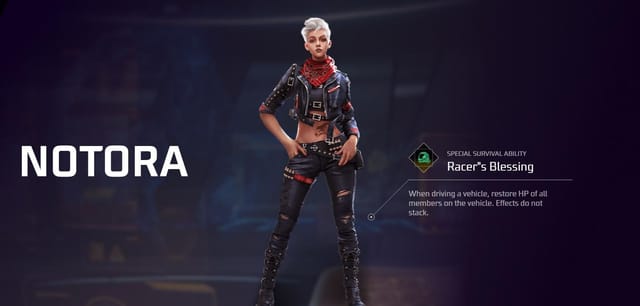 Character: Free Fire MAX में Notora कैरेक्टर: ताकत, कीमत और खरीदने की ...