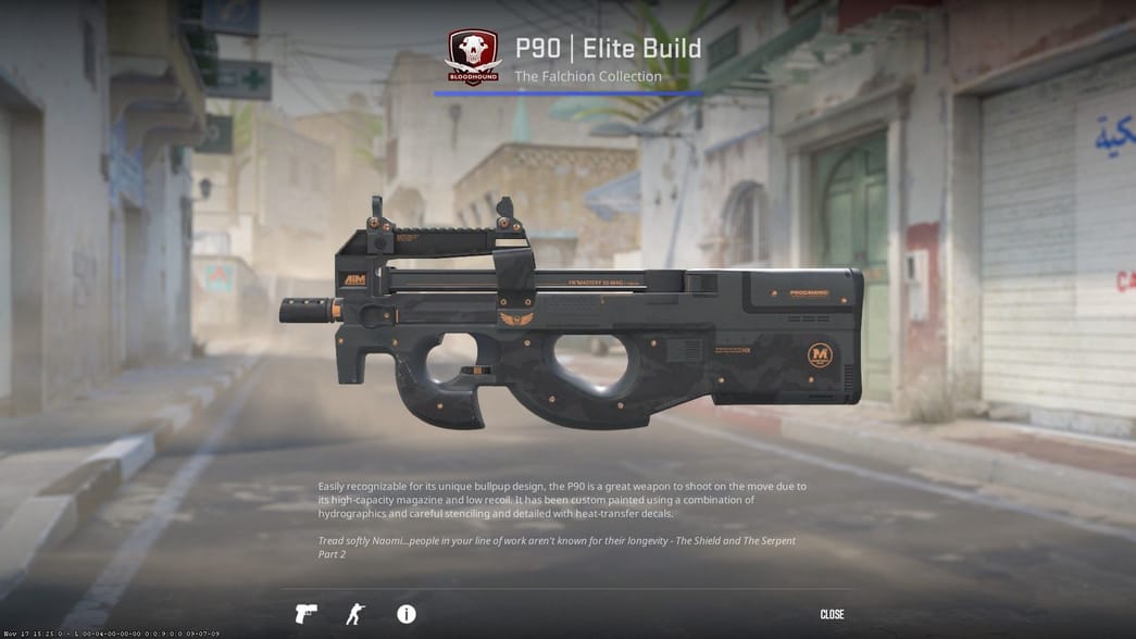 10 best P90 skins in Counter-Strike 2 (CS2)