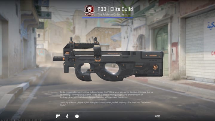10 best P90 skins in Counter-Strike 2 (CS2)