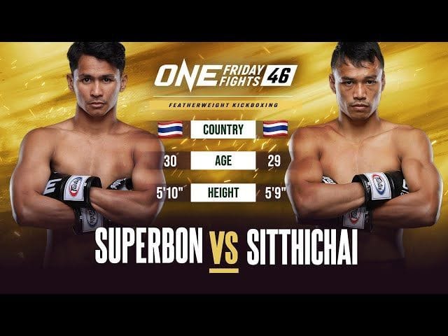 FREE FULL FIGHT: Living legends Superbon, Sitthichai collide in ...