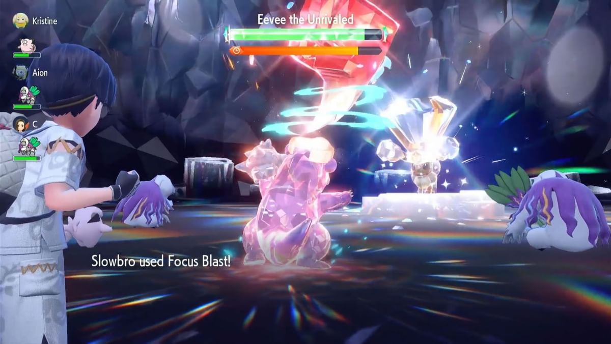 Best way to OHKO in 7-star Eevee Tera Raid in Pokemon Scarlet and Violet