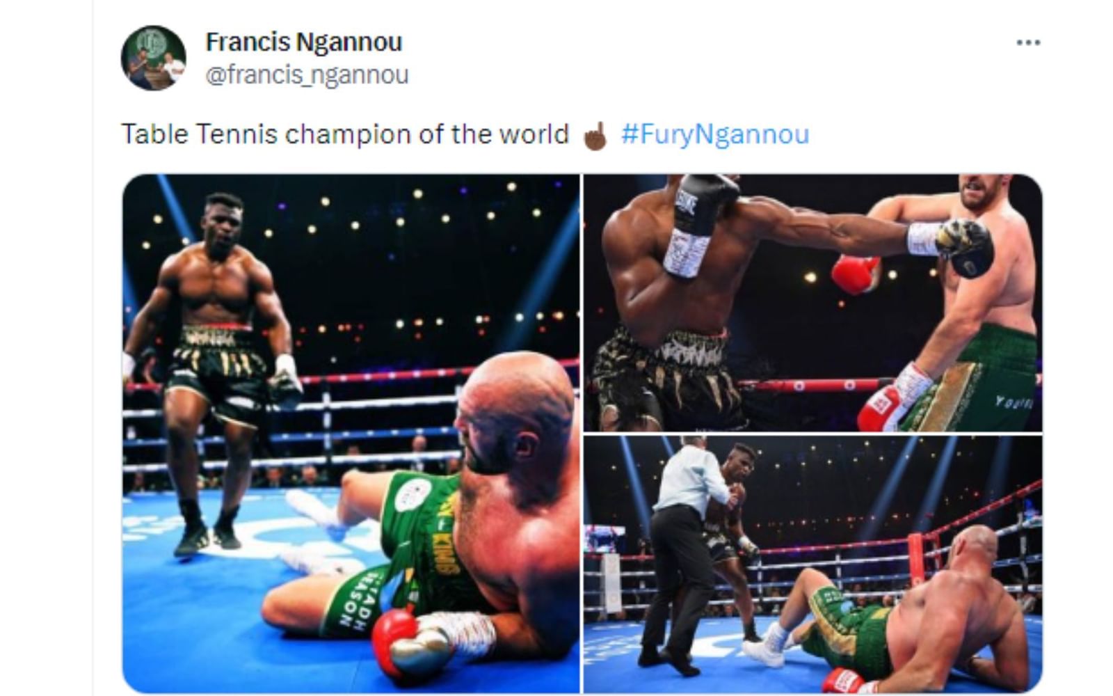 Francis Ngannou boxing: “Very strong”: Francis Ngannou touted to have a ...