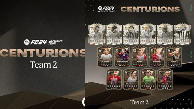 EA Sports releases Centurions Team 2 in EA FC 24 with headliners such ...