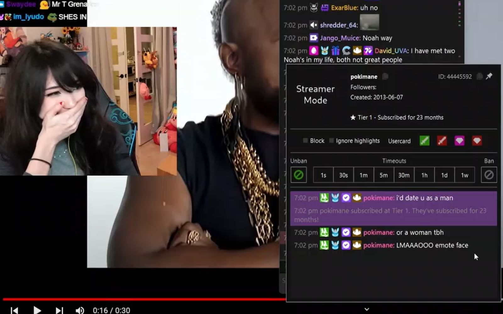 "I'm stun-locked" - Twitch streamer Emiru reacts after Pokimane says ...