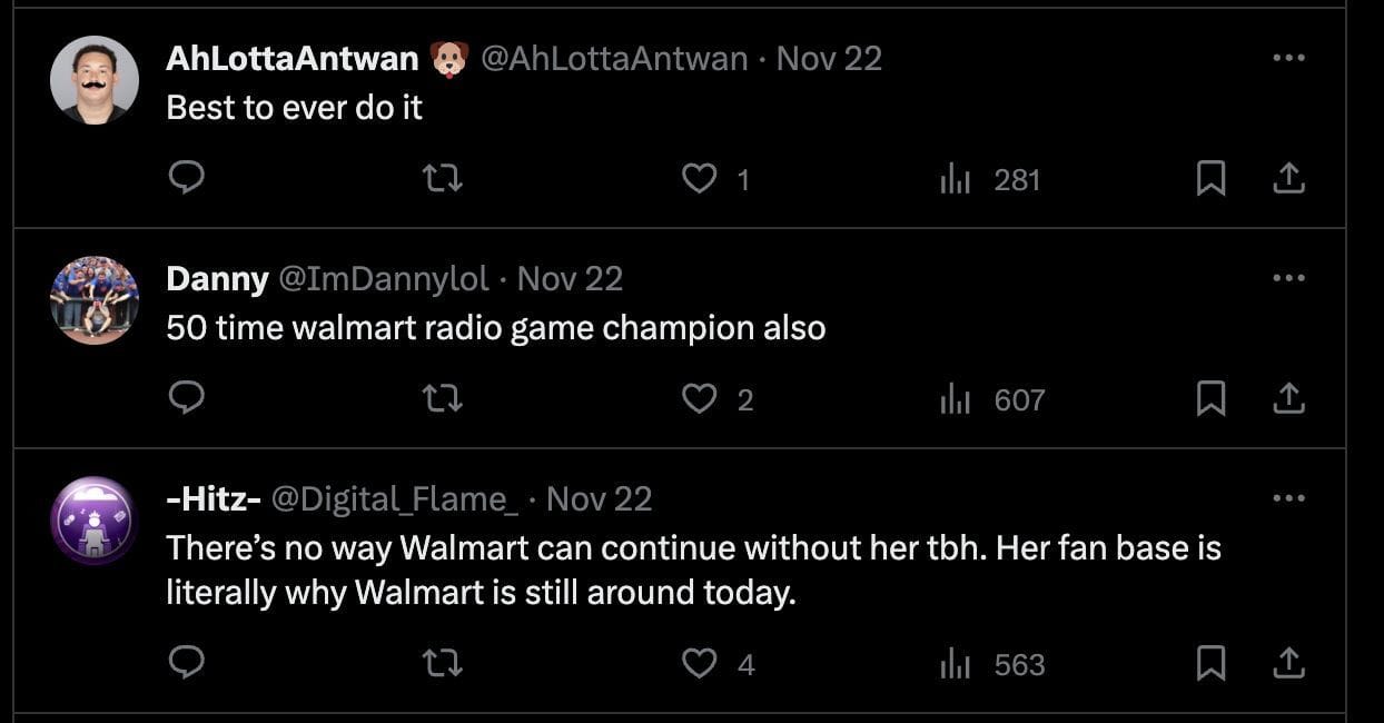 Who is Gail Lewis? Tributes pour in as Viral Walmart employee takes ...