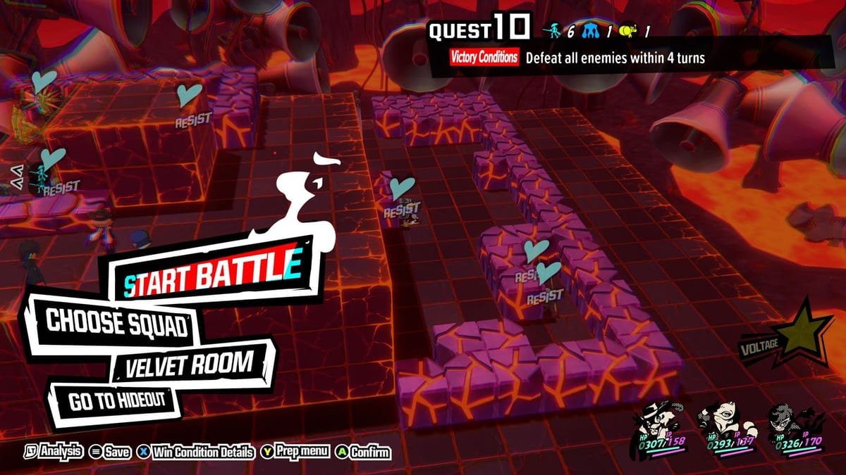 Persona 5 Tactica: All Kingdom 3 side quests and how to complete them