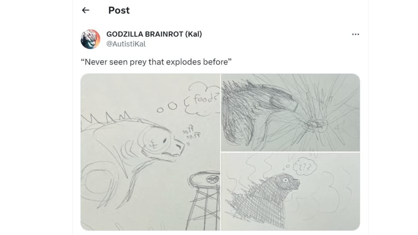 Monarch: Legacy of Monsters nuclear snack sends Godzilla fans into meme ...